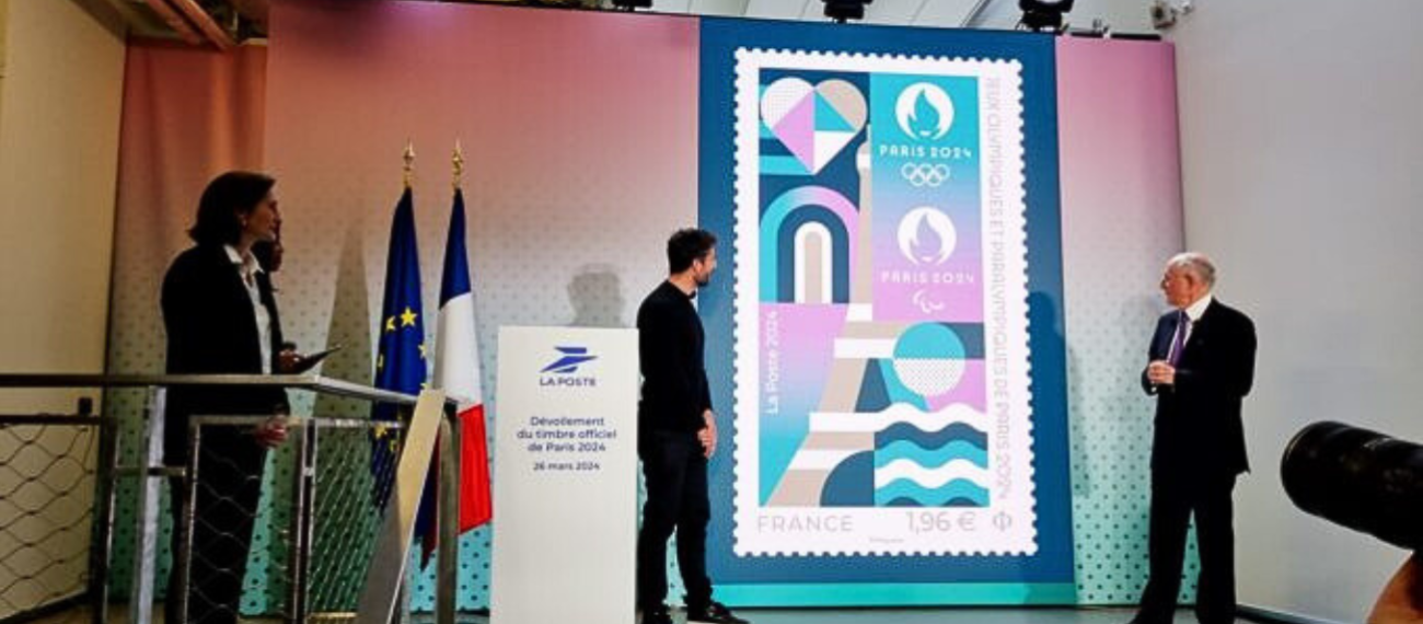 La Poste dévoile le timbre de Paris 2024